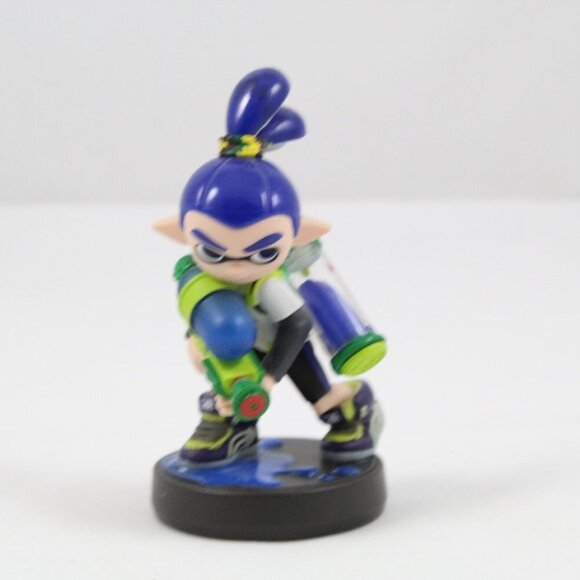 Nintendo | Video Games & Consoles | Splatoon Blue Inkling Boy Amiibo ...